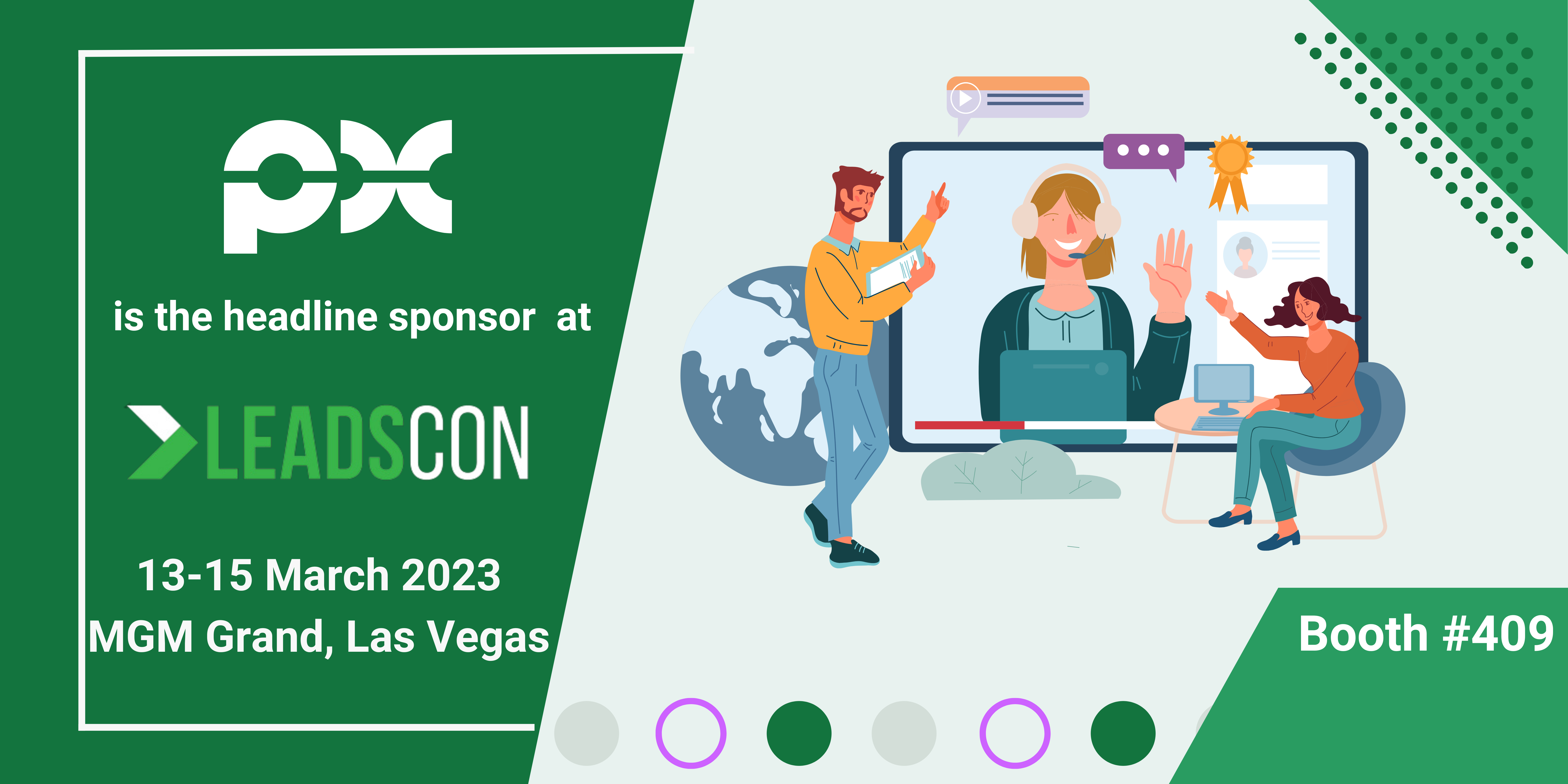 PX Takes the Lead as Headline Sponsor of LeadsCon, Las Vegas 2023